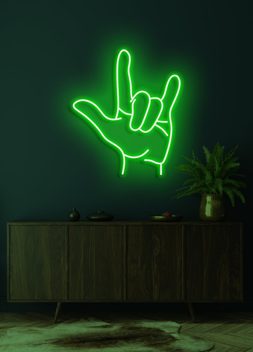 Hand sign - LED Neon skilt – Neoncopenhagen