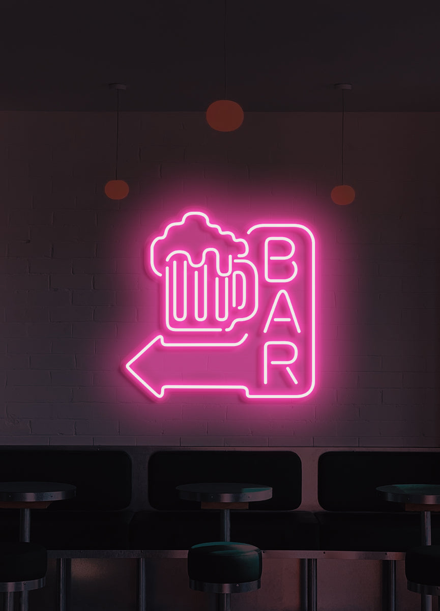 Bar - LED Neon skilt – Neoncopenhagen