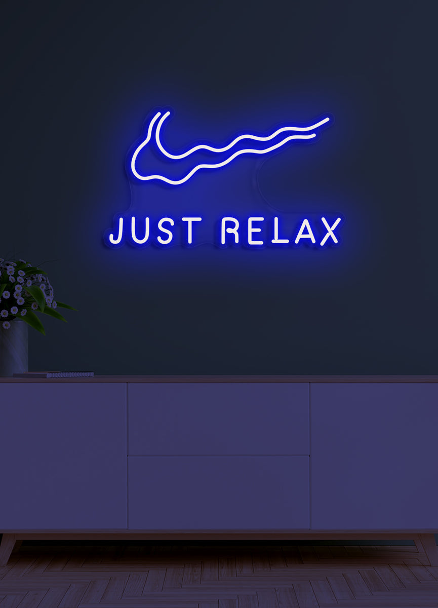 Just relax - LED Neon skilt – Neoncopenhagen