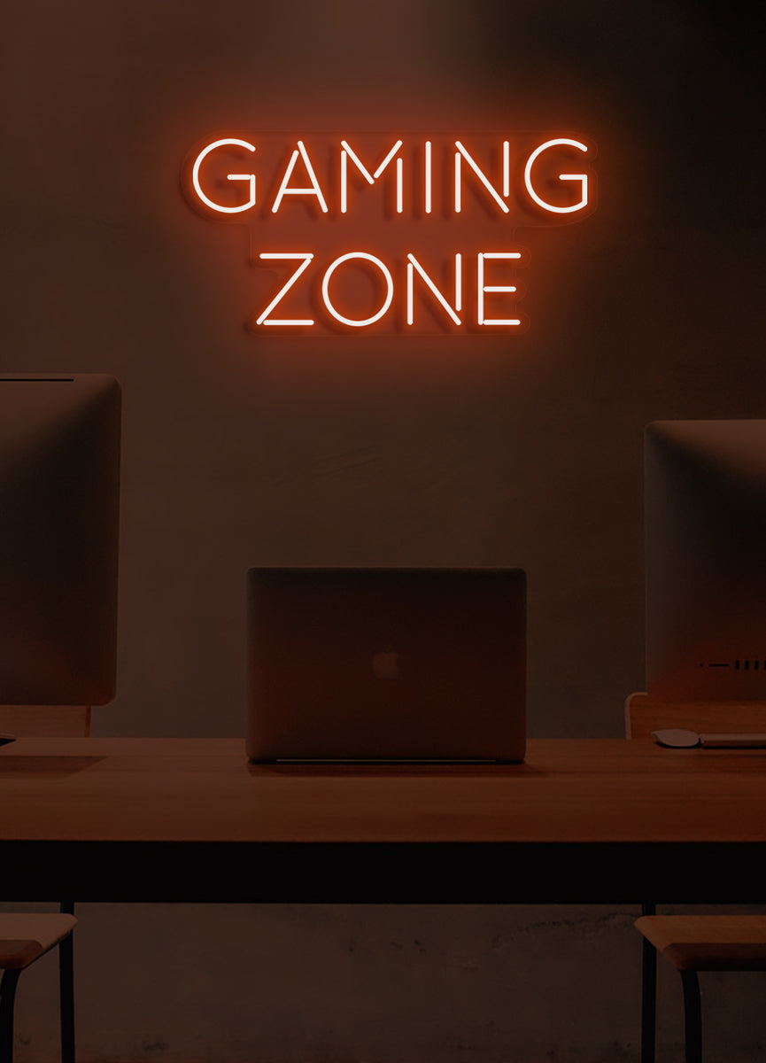 Gaming zone - LED Neon skilt – Neoncopenhagen